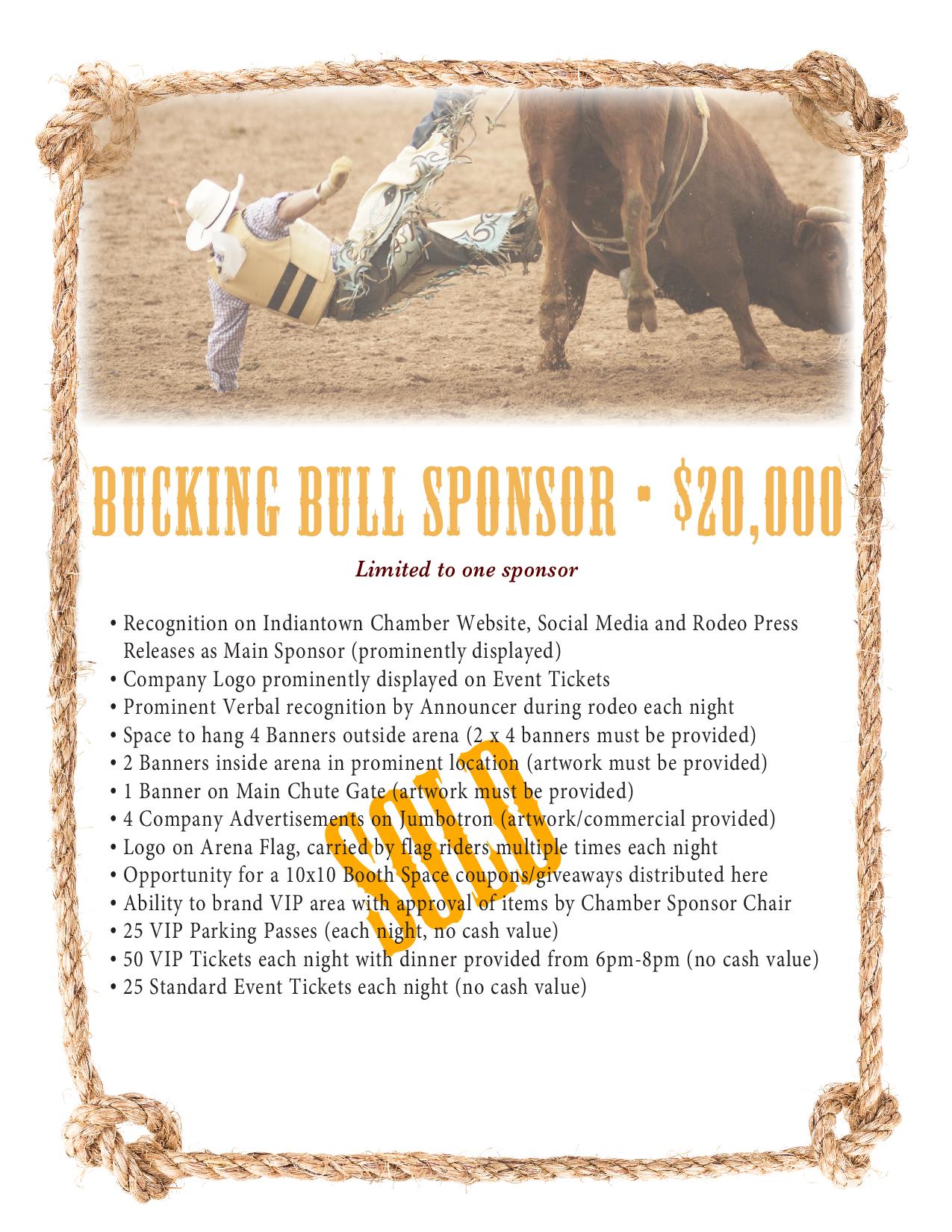 Indiantown Chamber of Commerce - Rodeo 2020 Applications